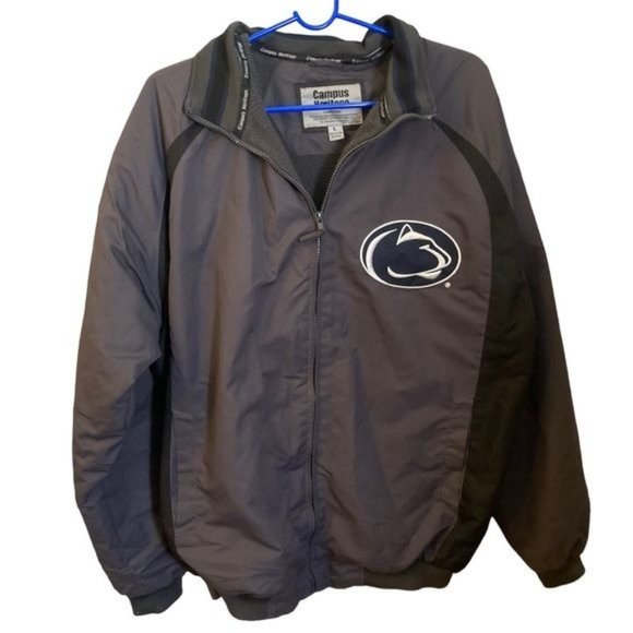 Campus Heritage | Jackets & Coats | Penn State Jacket Mens Large Grey ...